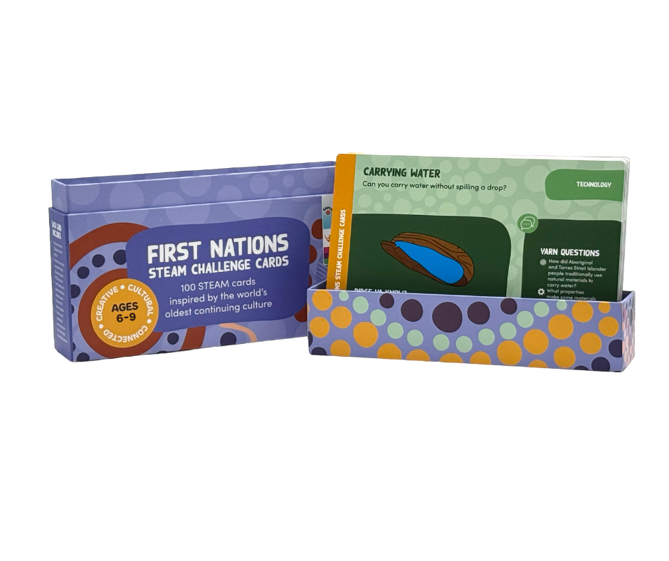 First Nations STEAM Challenge Cards (6-9 years) · Wingaru Store