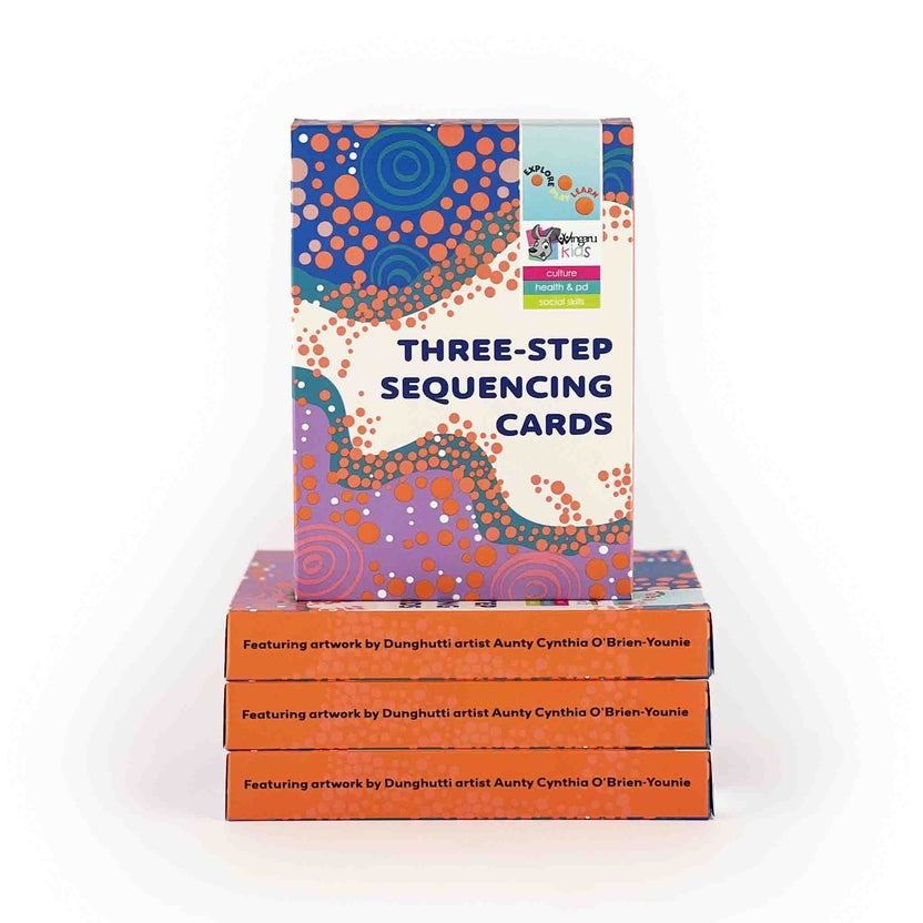 First Nations 3 Step Sequencing Cards · Wingaru Store