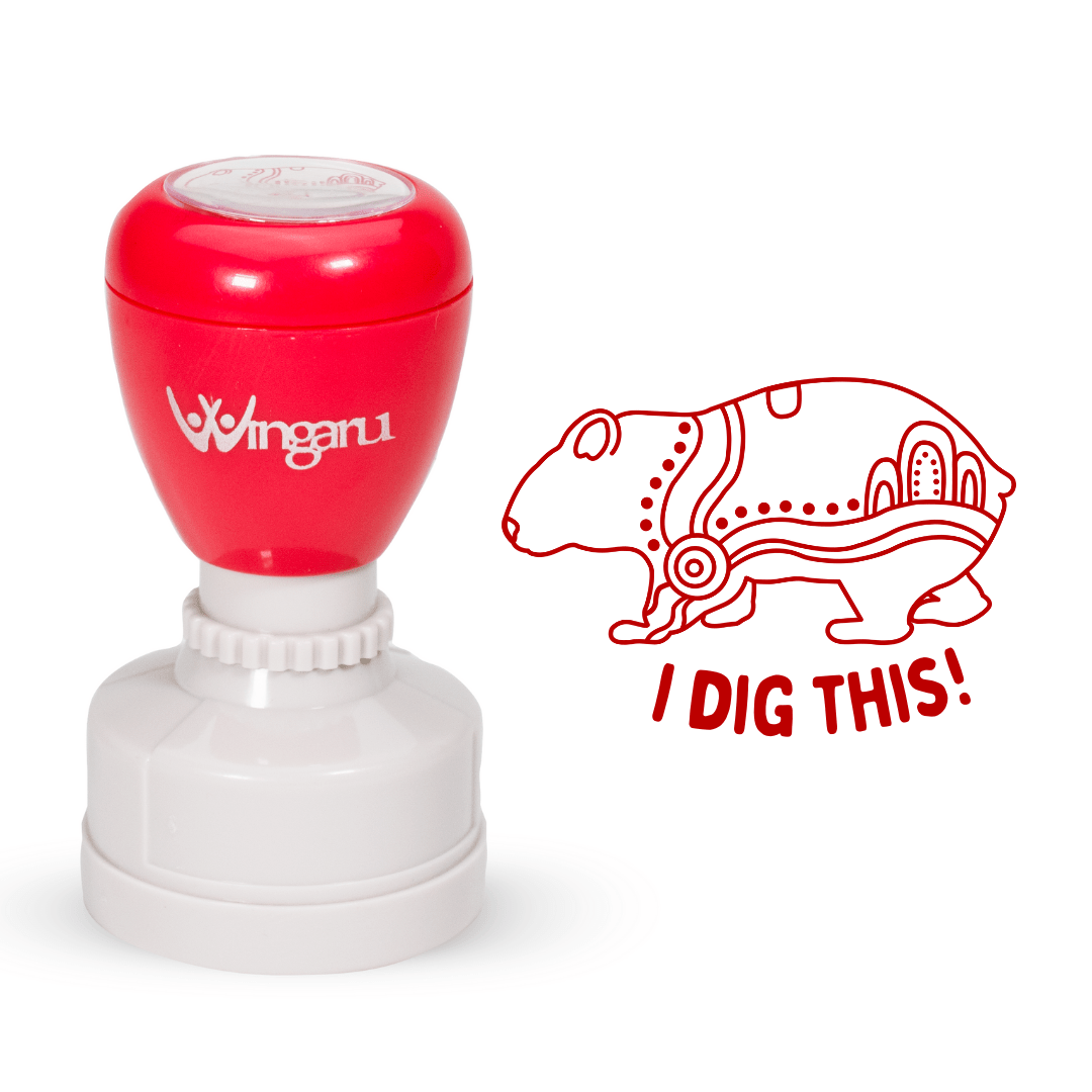 Teacher Stamp - I Dig This · Wingaru Store